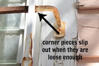 getting out of jail free {removing window bars} - the space between