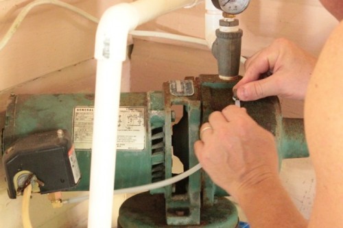 the damper side of diy {easy well pump repair} - the space between